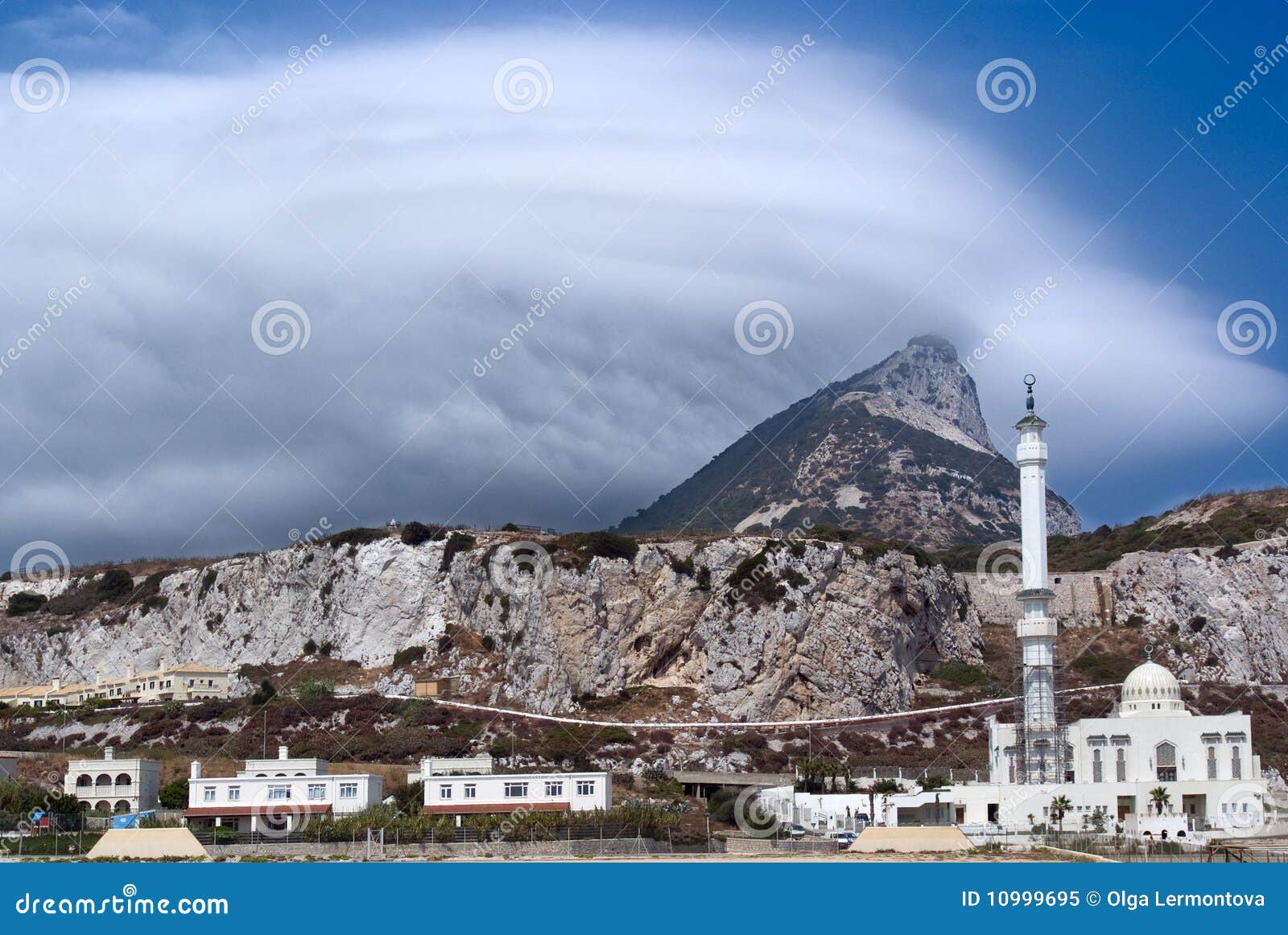 Gibraltar landscape stock image. Image of sunny, europe - 10999695