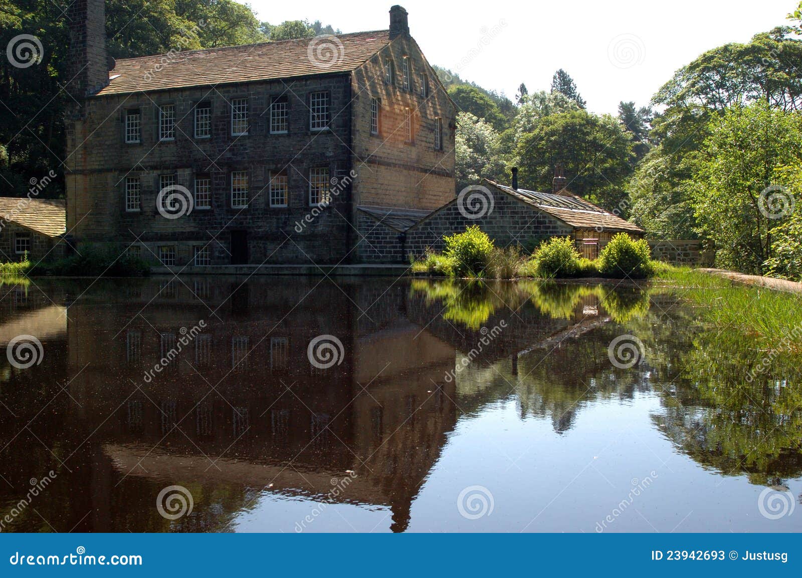 Gibson Mill stock image. Image of west, national, mill - 23942693