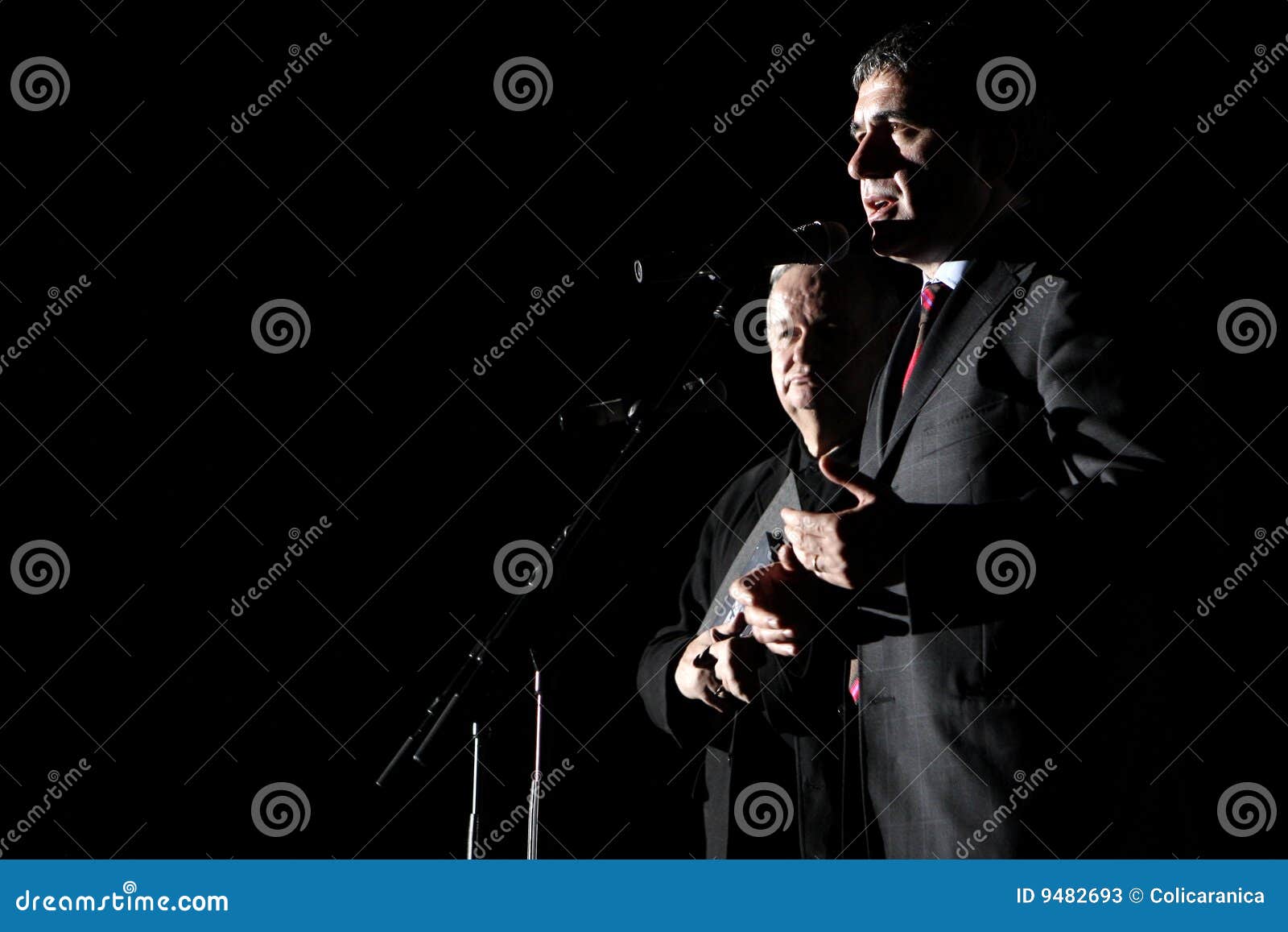 Gica Hagi and Cristian Topescu Editorial Stock Photo - Image of hagi ...