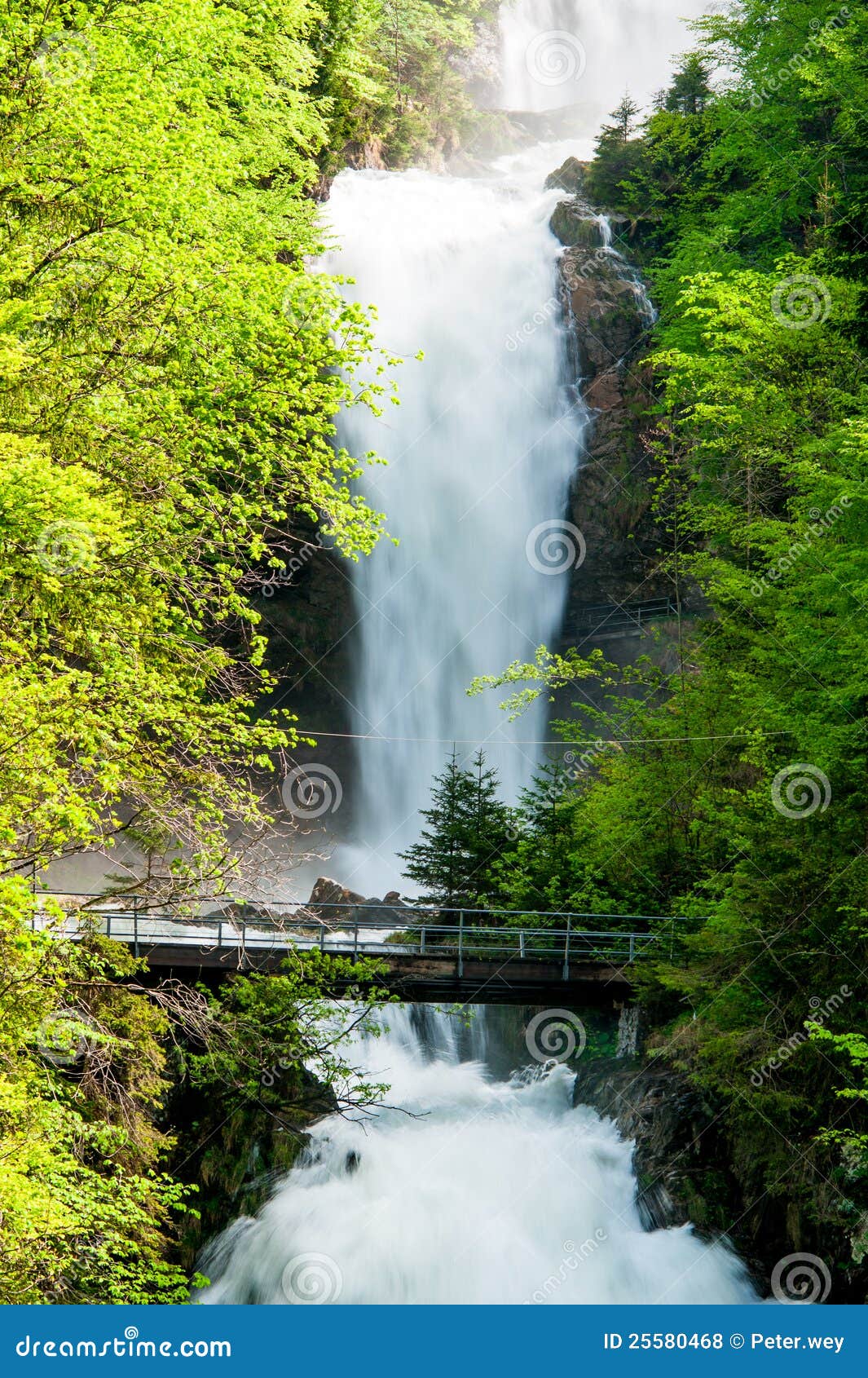 Giessbach waterfall stock photo. Image of cascades, scenery - 25580468