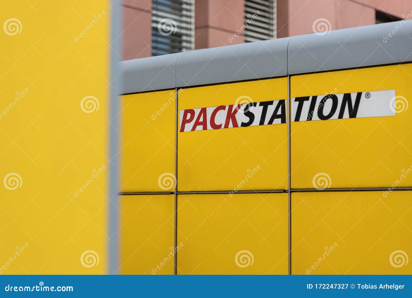 Dhl Packstation Package Machine in Giessen Germany Editorial ...