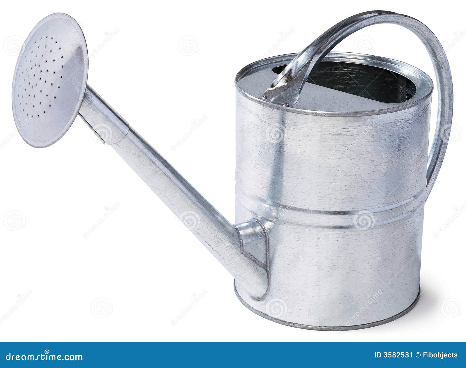 Gieter stock afbeelding. Image of tuin, zilver, water - 3582531