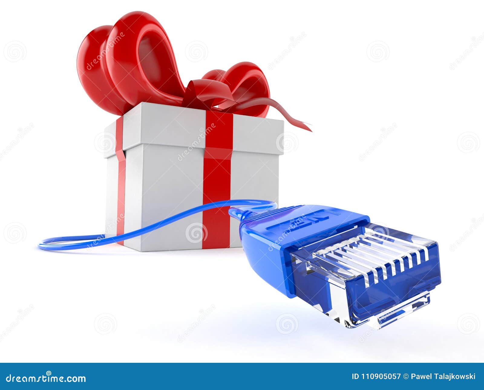 GIF Con El Cable De Internet Stock de ilustración - Ilustración de ...