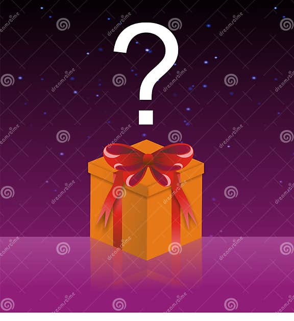 Gift stock vector. Illustration of icon, year, interrogation - 11851145