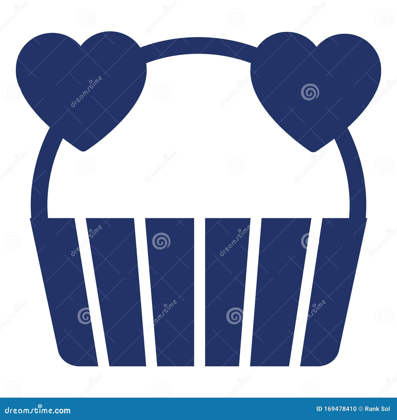 Gift Basket, Gift Hamper Isolated Vector Icon Which Can Easily Modify ...