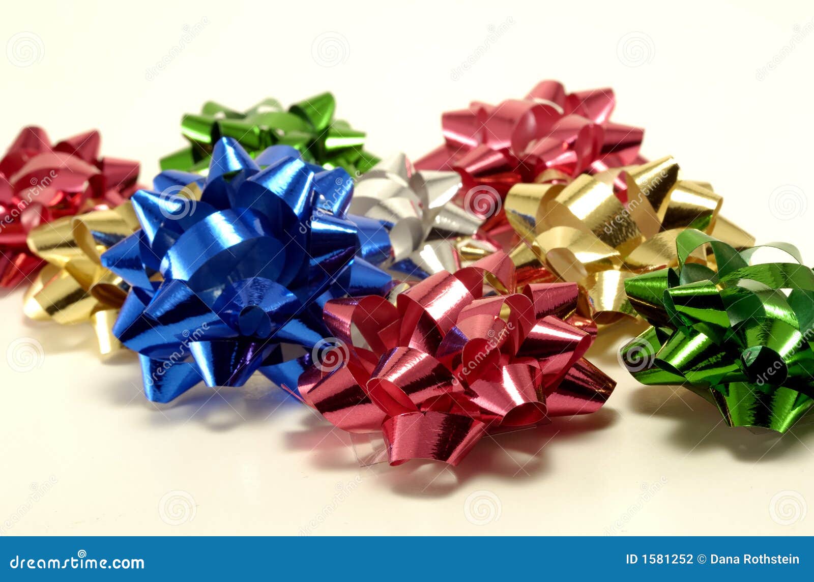 Gift Bows stock photo. Image of christmas, birthday, gift - 1581252