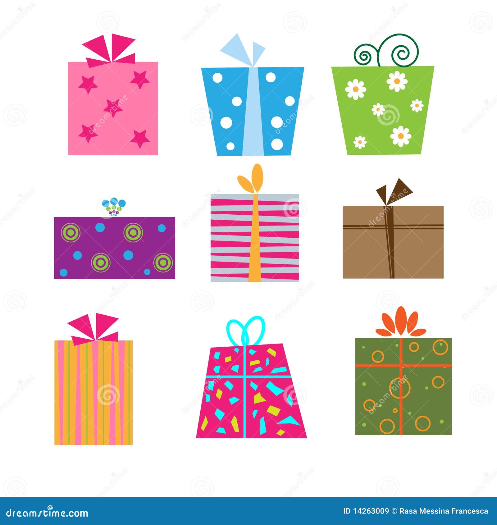 Gift box stock vector. Illustration of icons, anniversary - 14263009