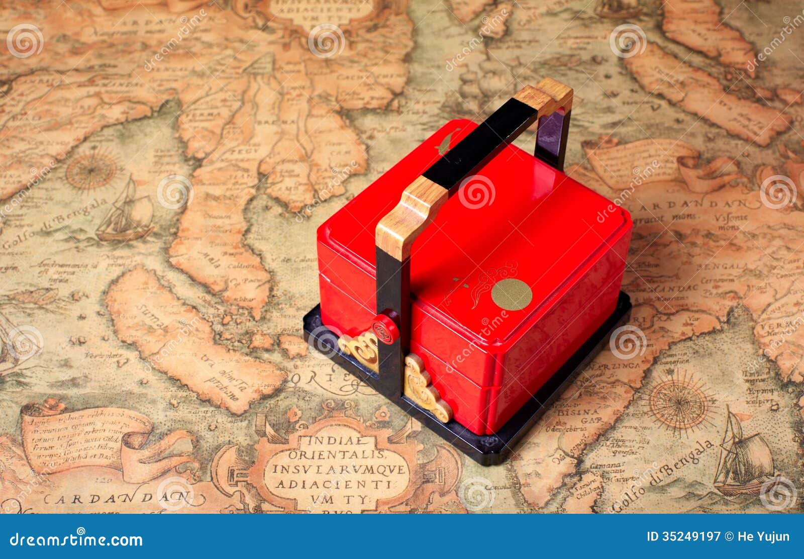 Gift box stock image. Image of close, history, chinese - 35249197