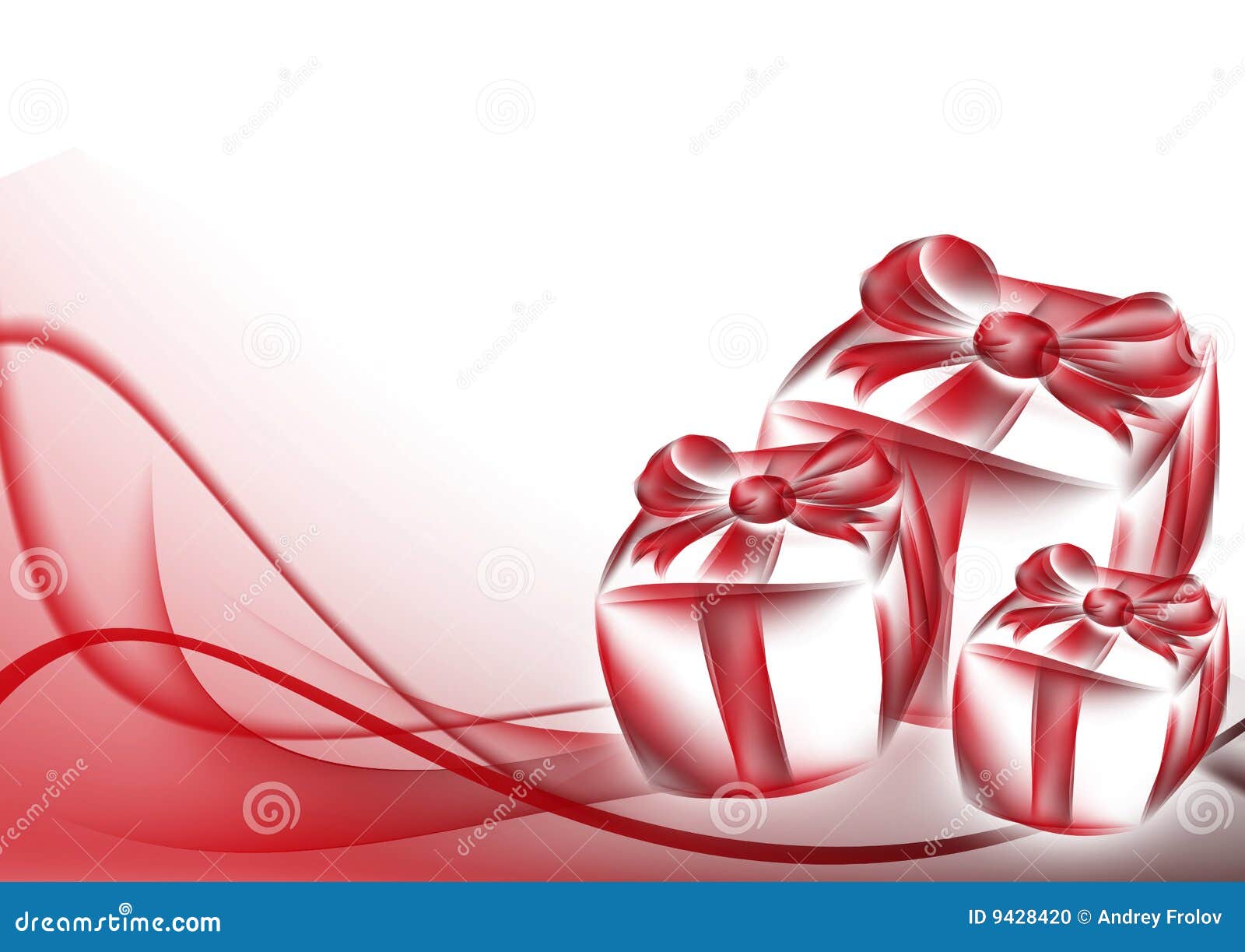 Gift Box and Abstract Background Stock Illustration - Illustration of ...
