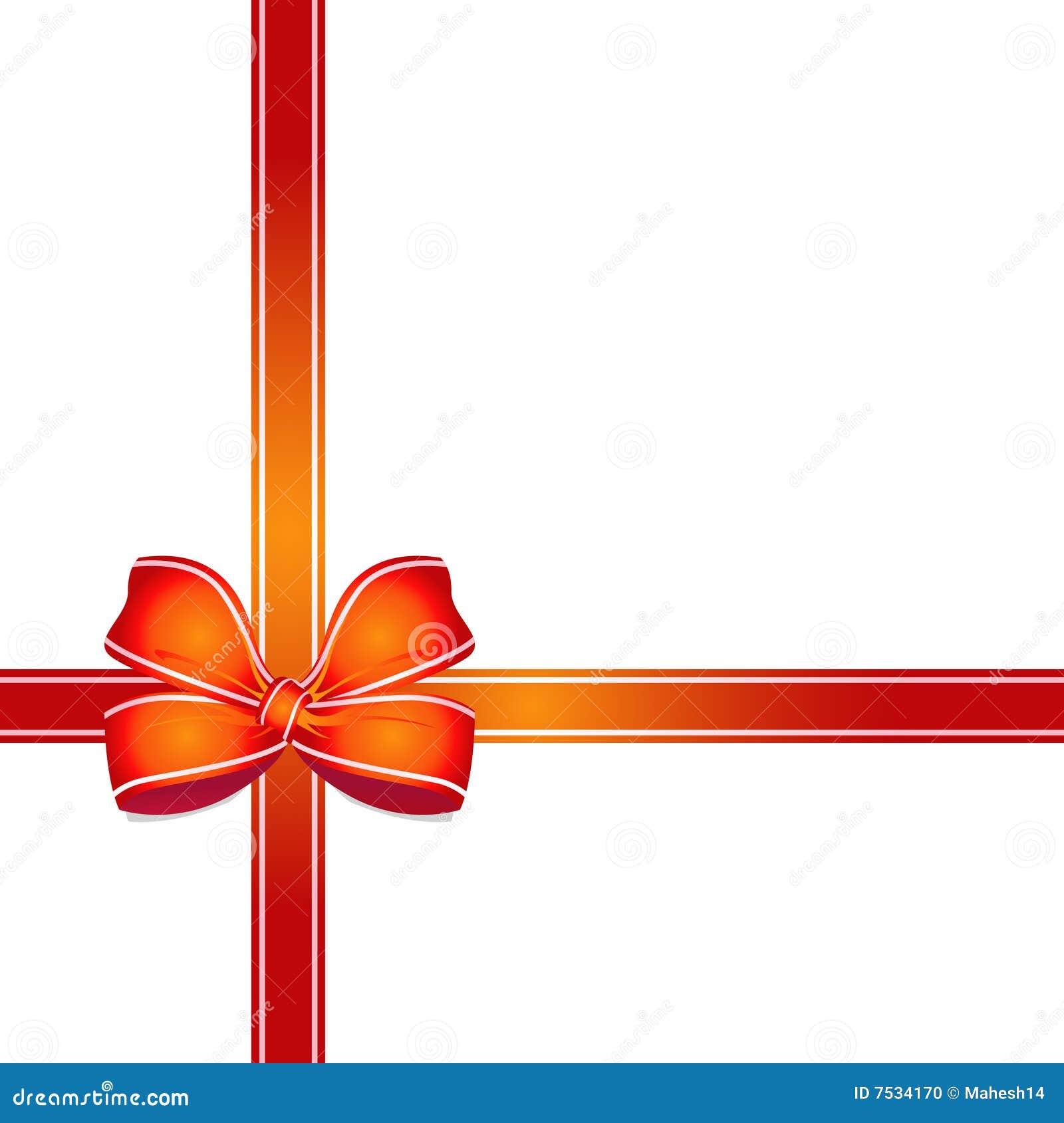 Decorative Ribbon Border Frame Cartoon Vector | CartoonDealer.com ...