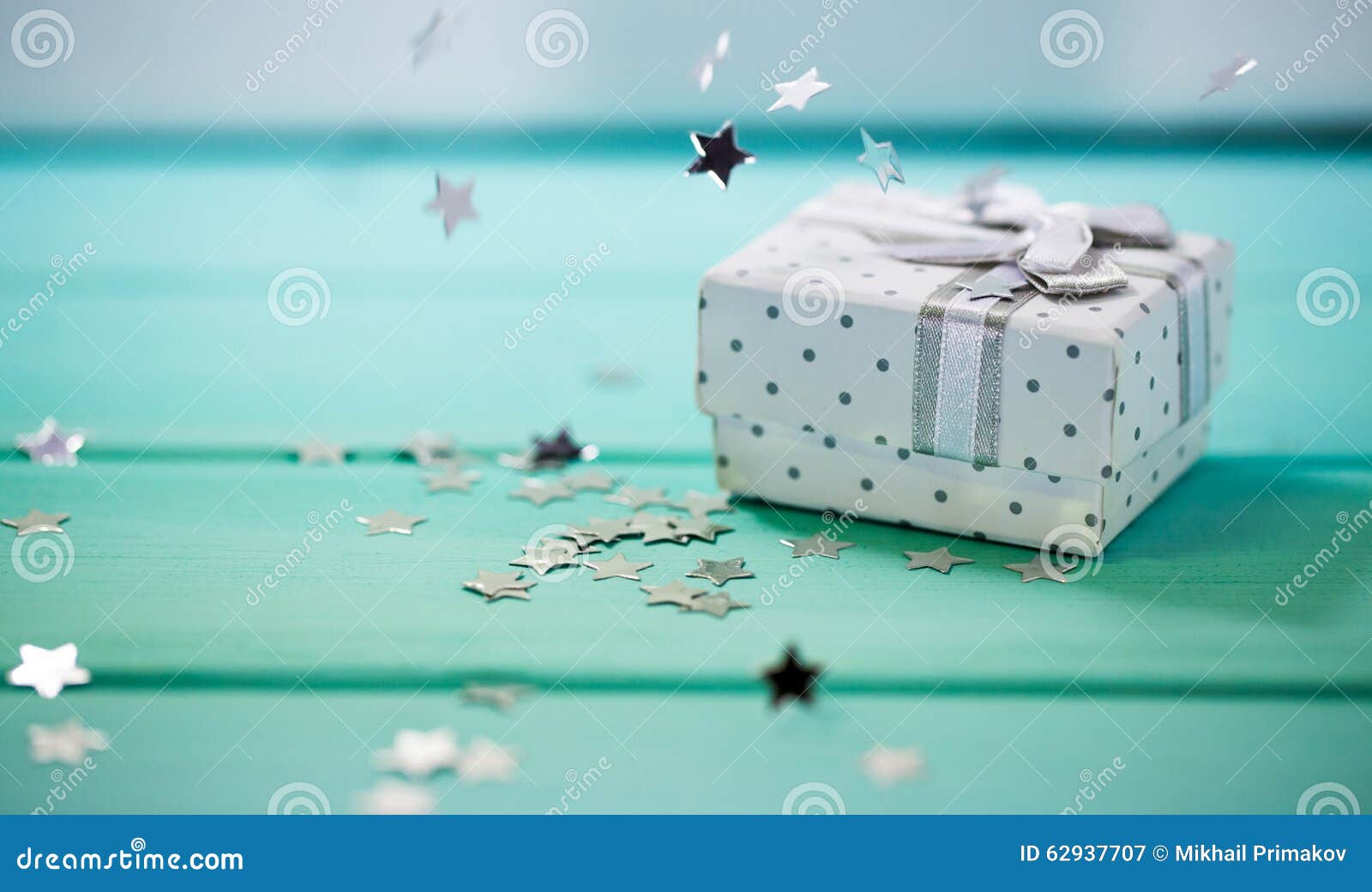 Gift box stock image. Image of gift, aqua, illustrative - 62937707