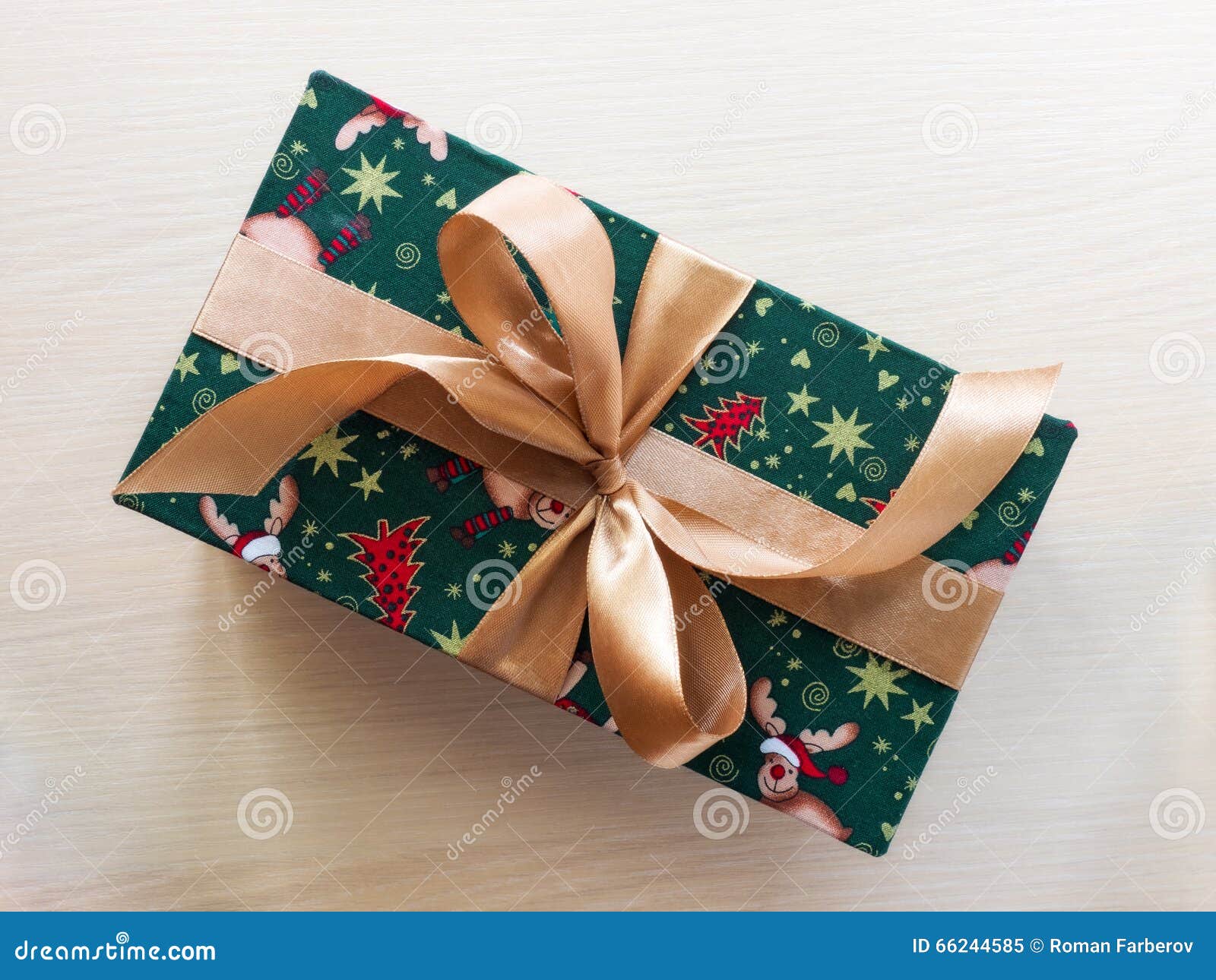 Gift box on the floor stock image. Image of gift, christmas - 66244585