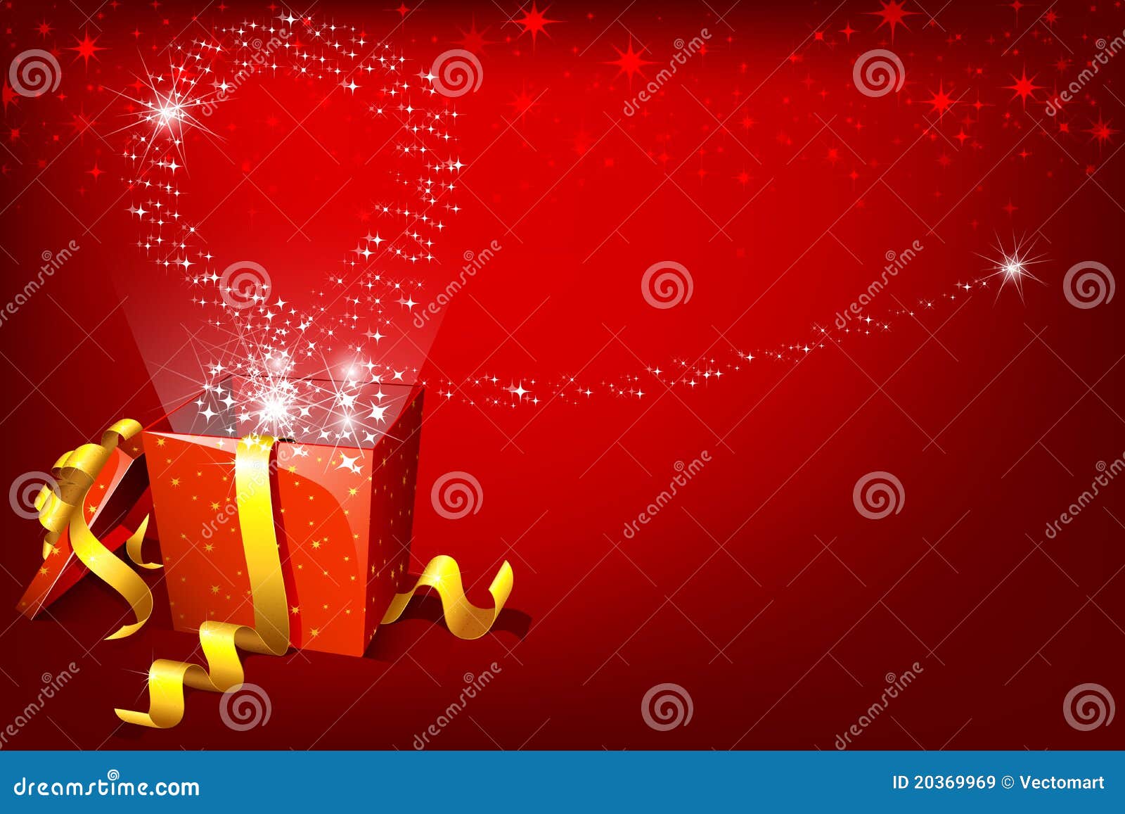 Gift Box full of Surprise stock vector. Illustration of occasion - 20369969
