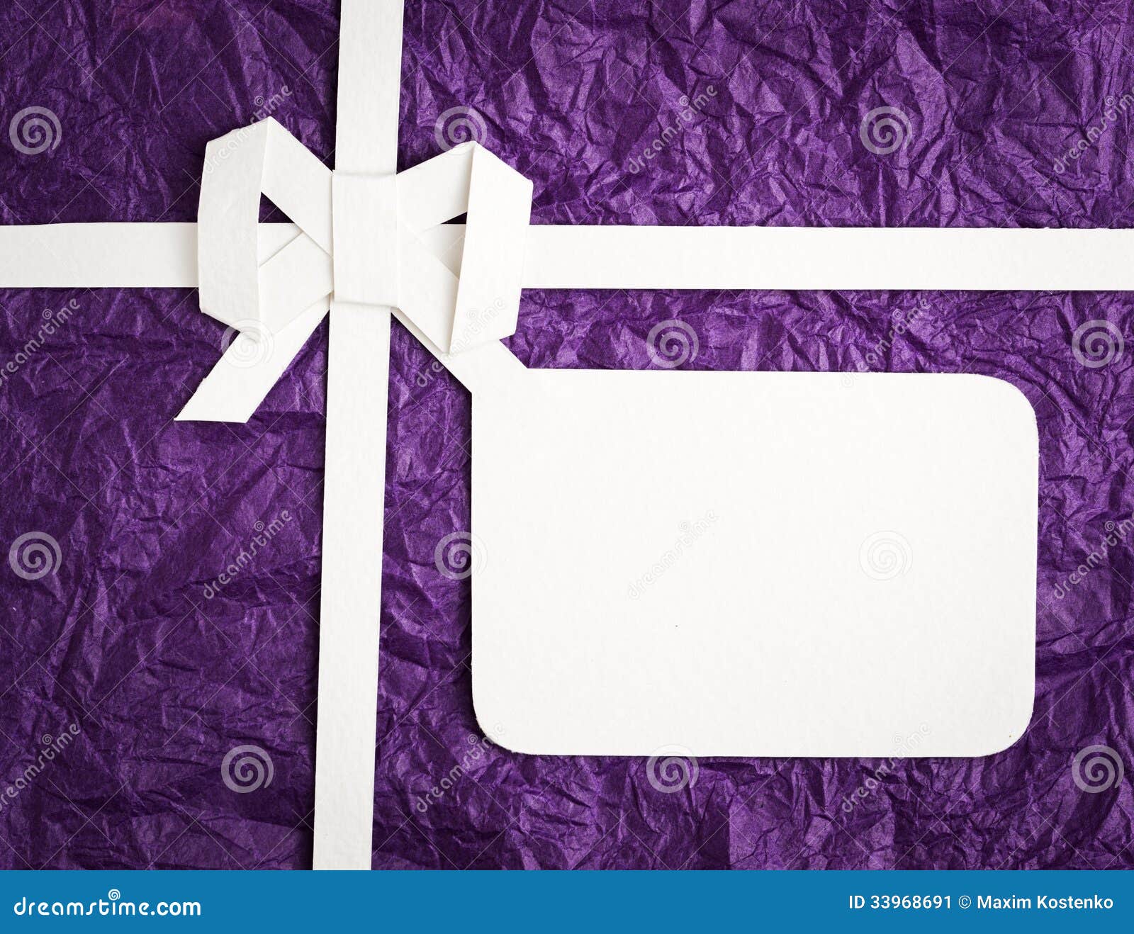 Gift box with gift tag stock image. Image of design, sign - 33968691
