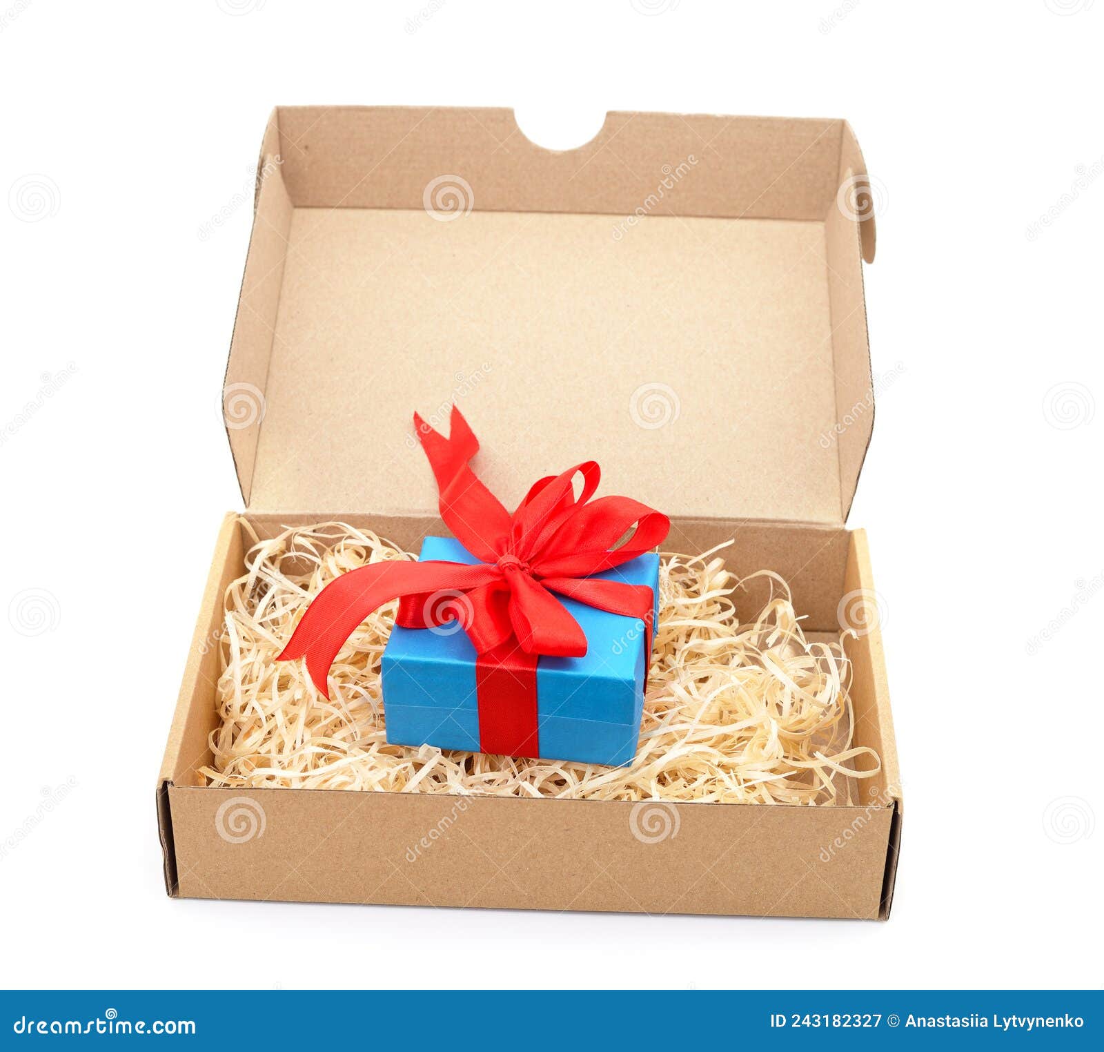 Gift in a box stock image. Image of birthday, orangery - 243182327