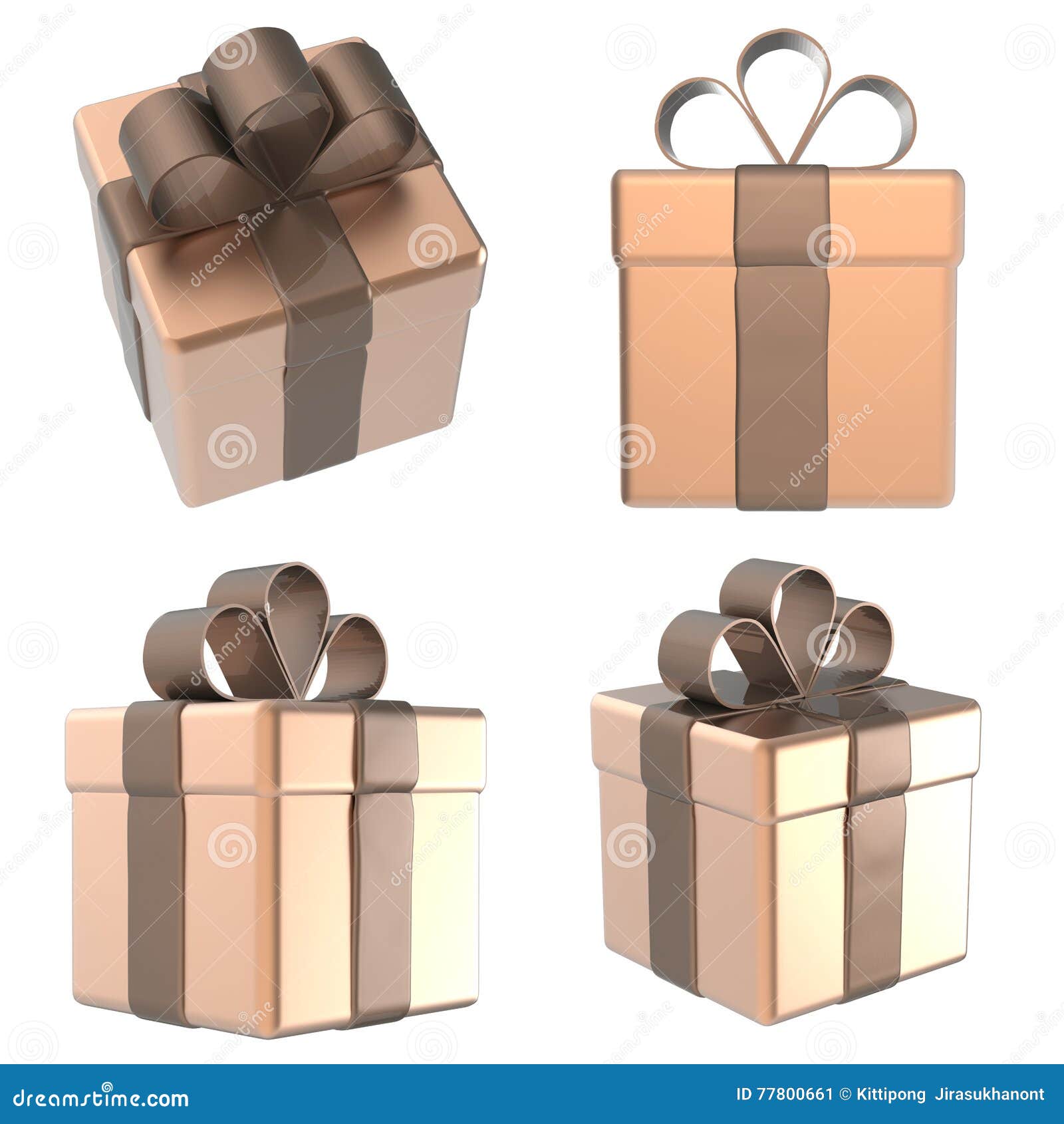 Gift box isolated on white stock illustration. Illustration of ...