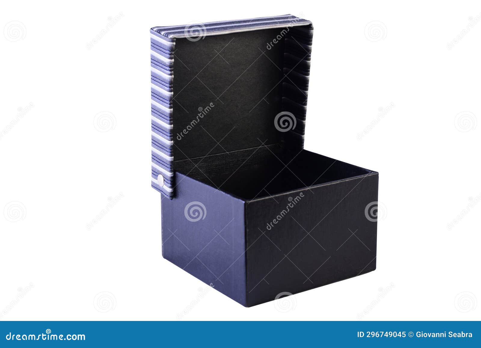 Gift Box with Lid Packaging for Objects Hard Case with Side View and ...