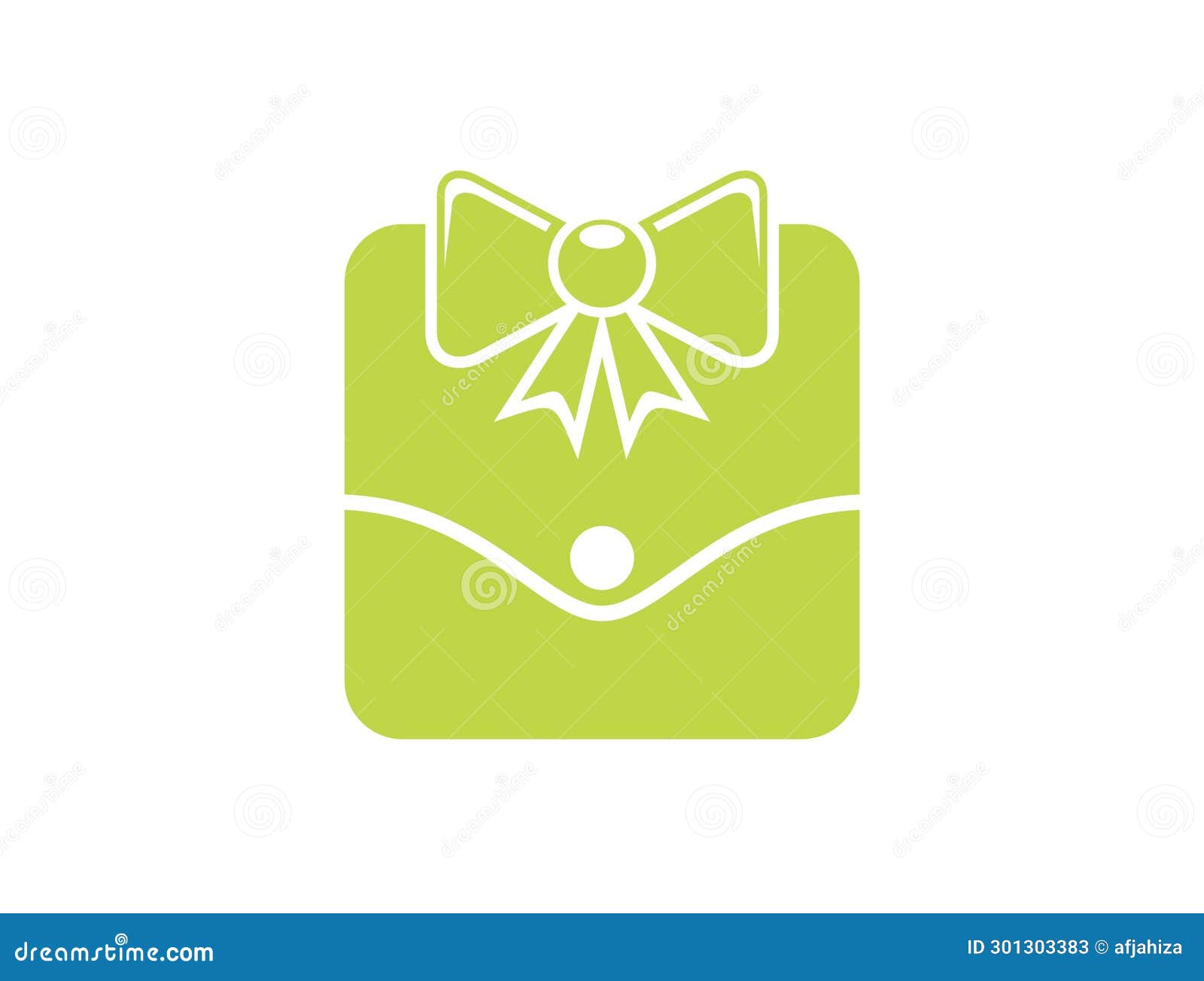 Gift Box 1 Logo Icon Template Stock Vector - Illustration of ...