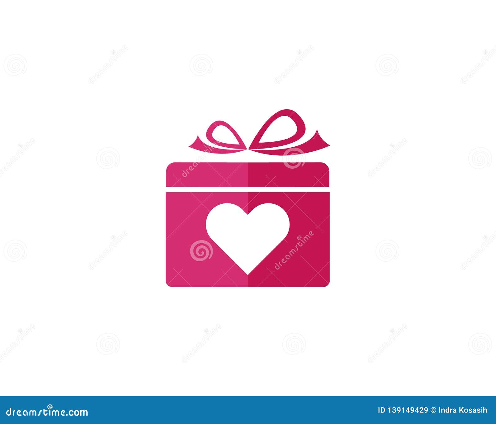 Gift Box Logo Template Vector Icon Illustration Stock Vector ...