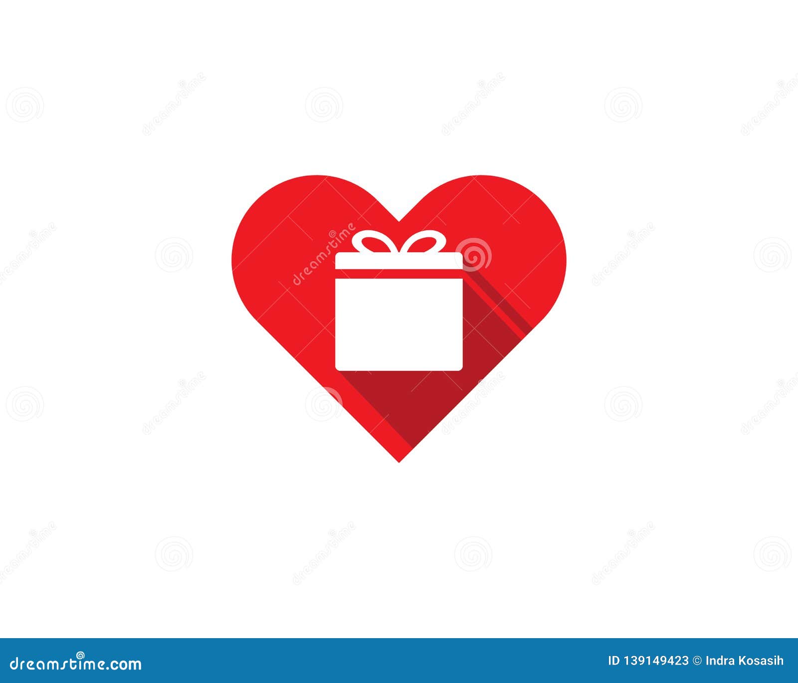 Gift Box Logo Template Vector Icon Illustration Stock Vector ...
