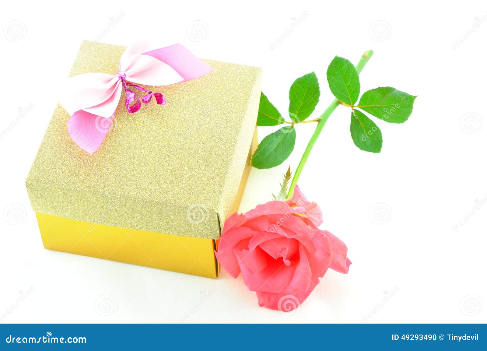 Gift box stock photo. Image of heart, greeting, string - 49293490