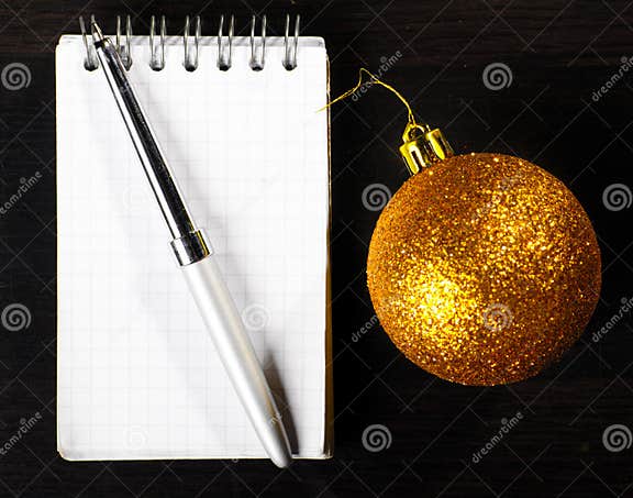 Gift box with notepad stock photo. Image of notes, copy - 22211614