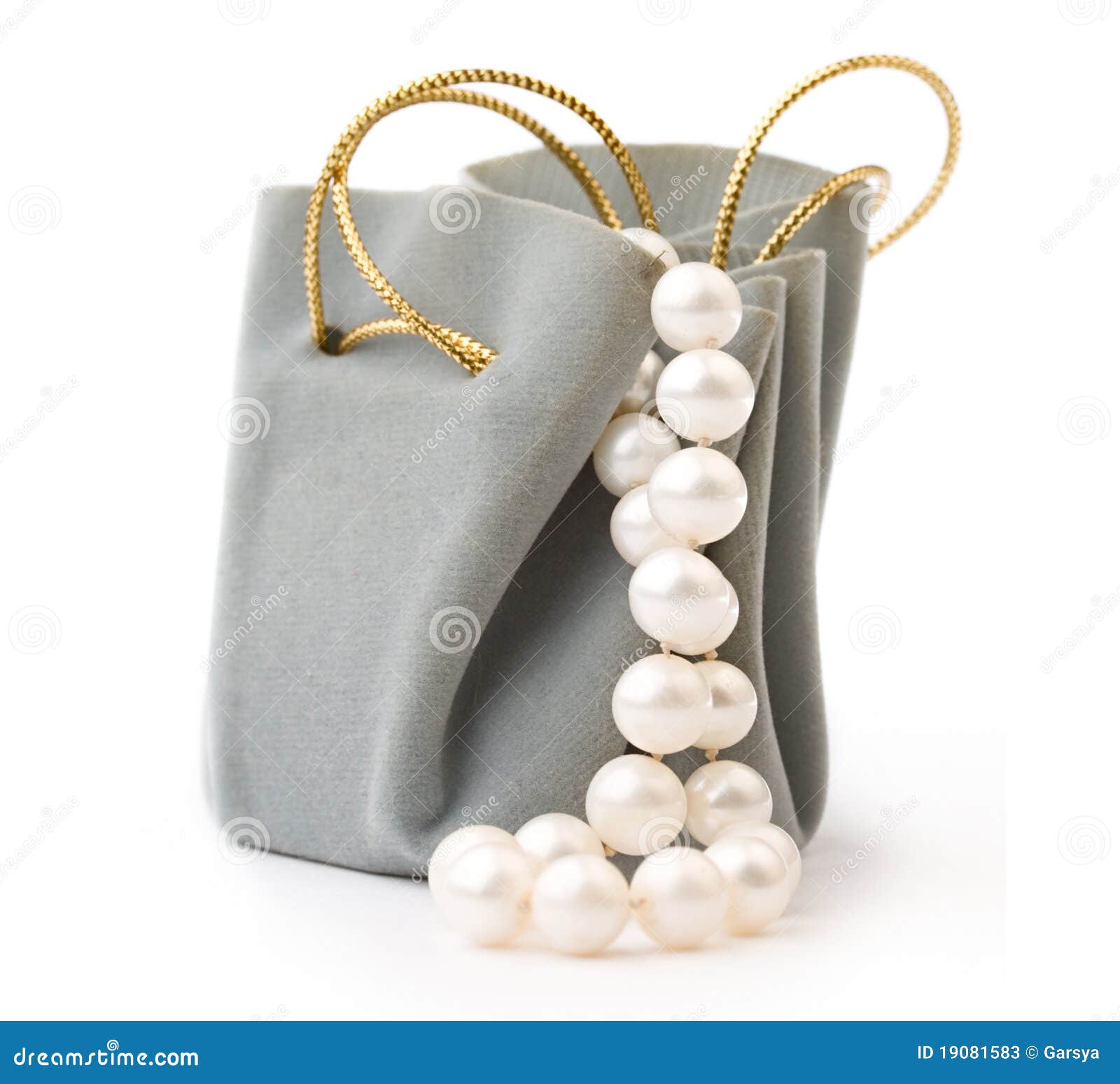 Gift box and pearl stock image. Image of beauty, glow - 19081583