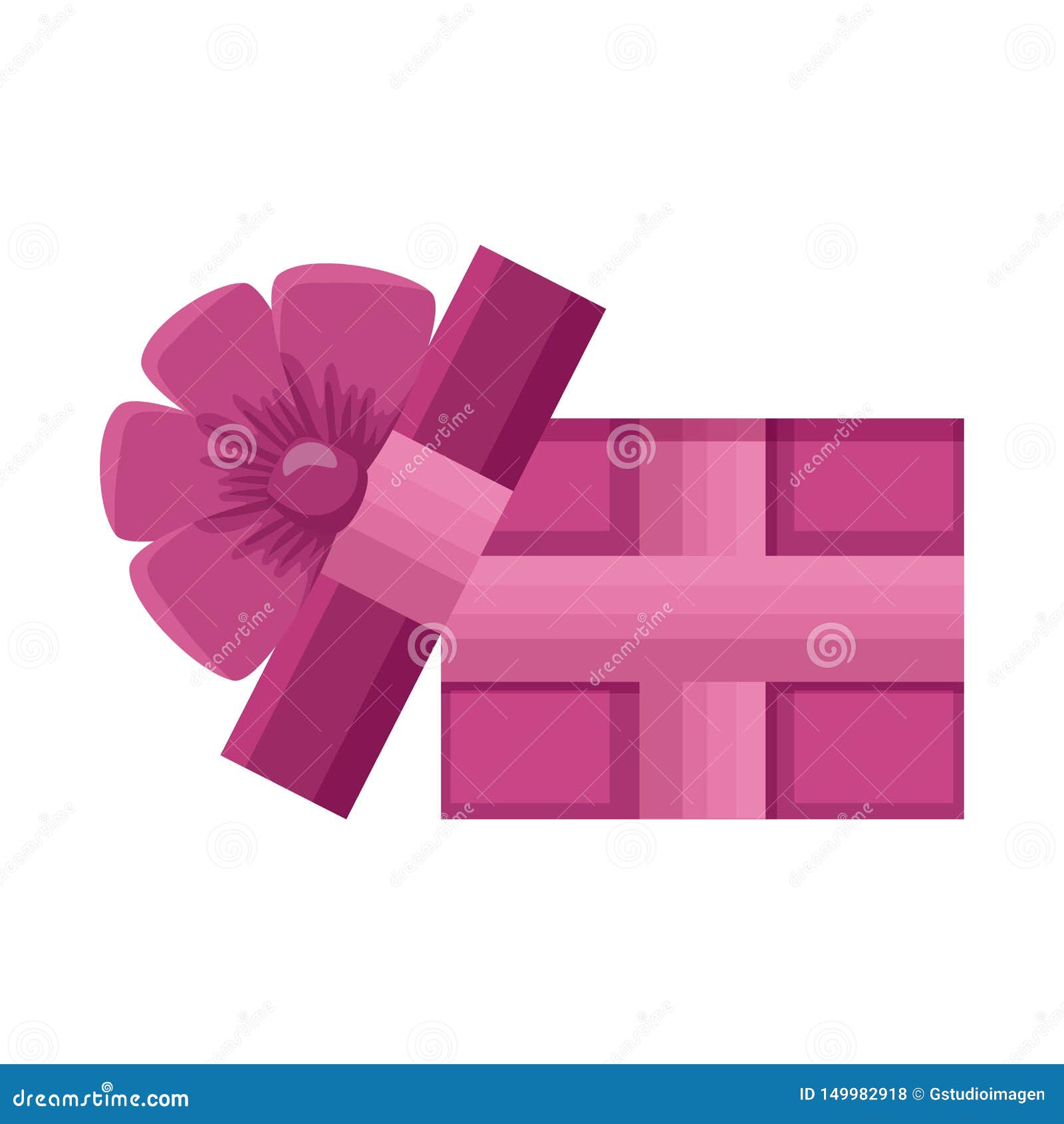 Gift box present open icon stock illustration. Illustration of graphic ...
