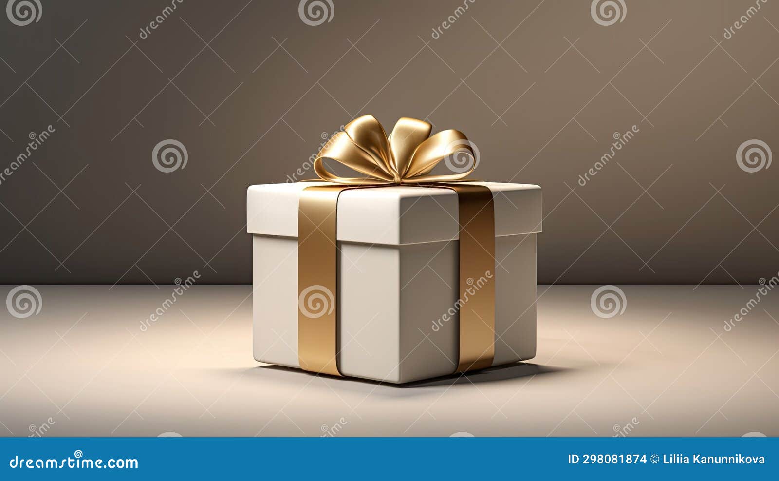 A Gift Box Product in an Elegant Showcase Setting, the Details of the ...