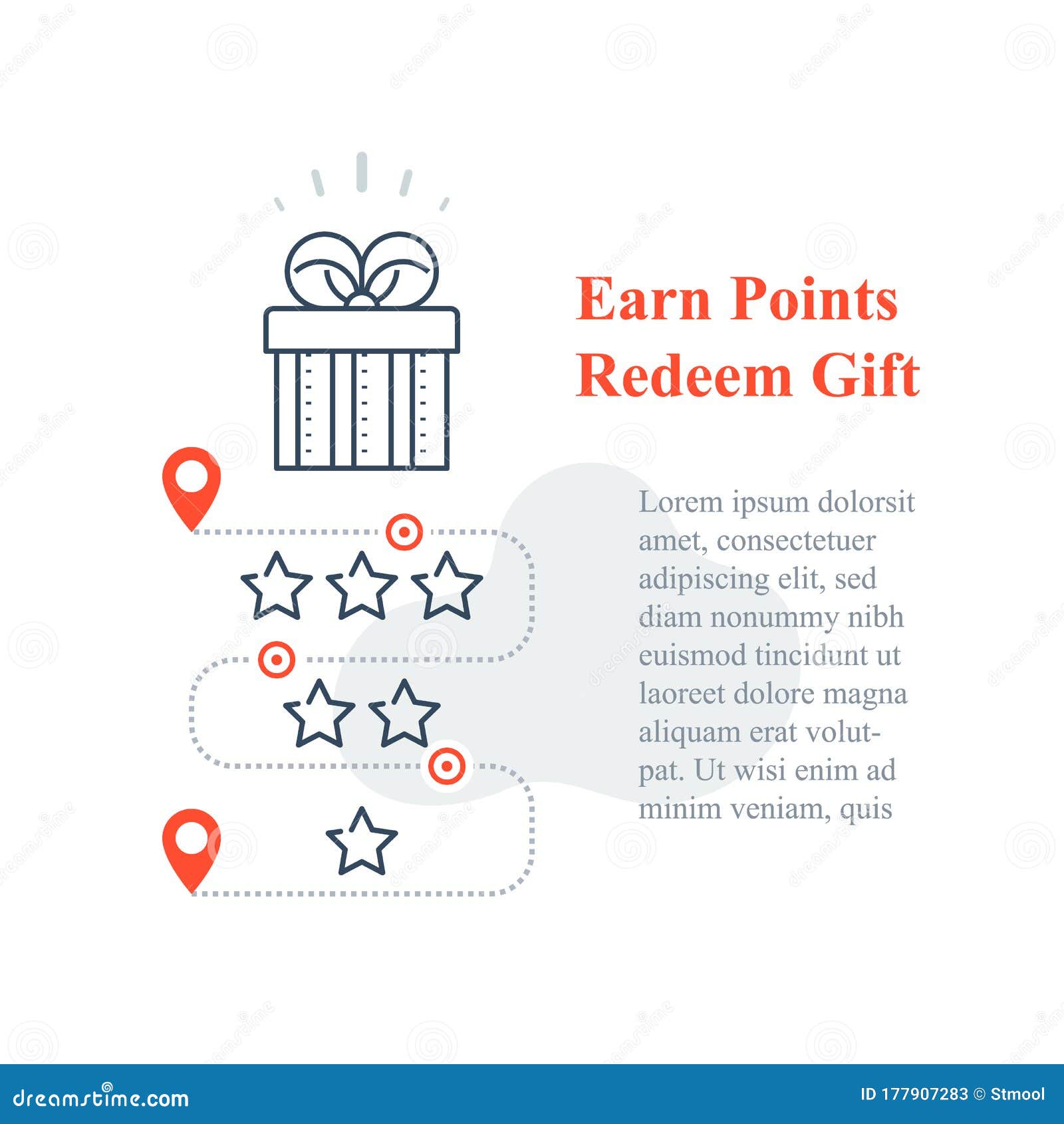 Gift Box, Reward Program, Incentive Present, Win Special Prize, Earn ...