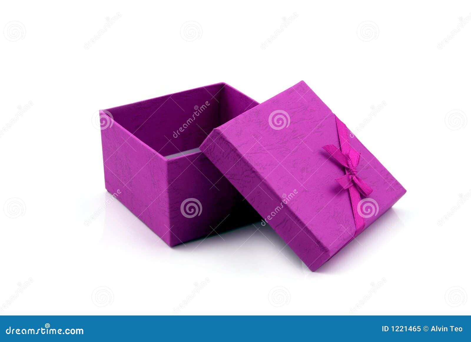 Gift Box with Ribbon stock image. Image of gift, christmas - 1221465