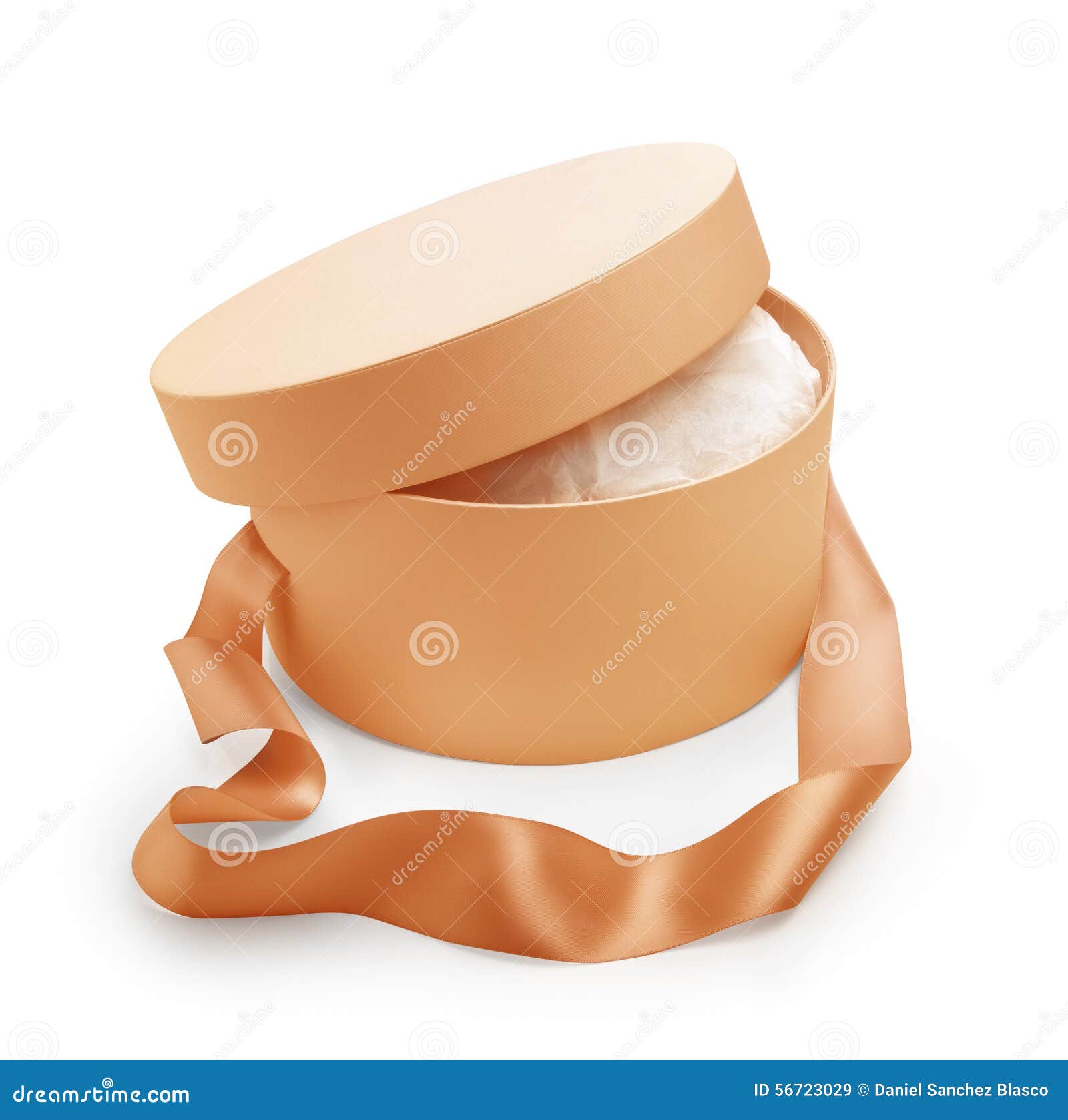 Gift box round shape stock image. Image of open, celebration - 56723029