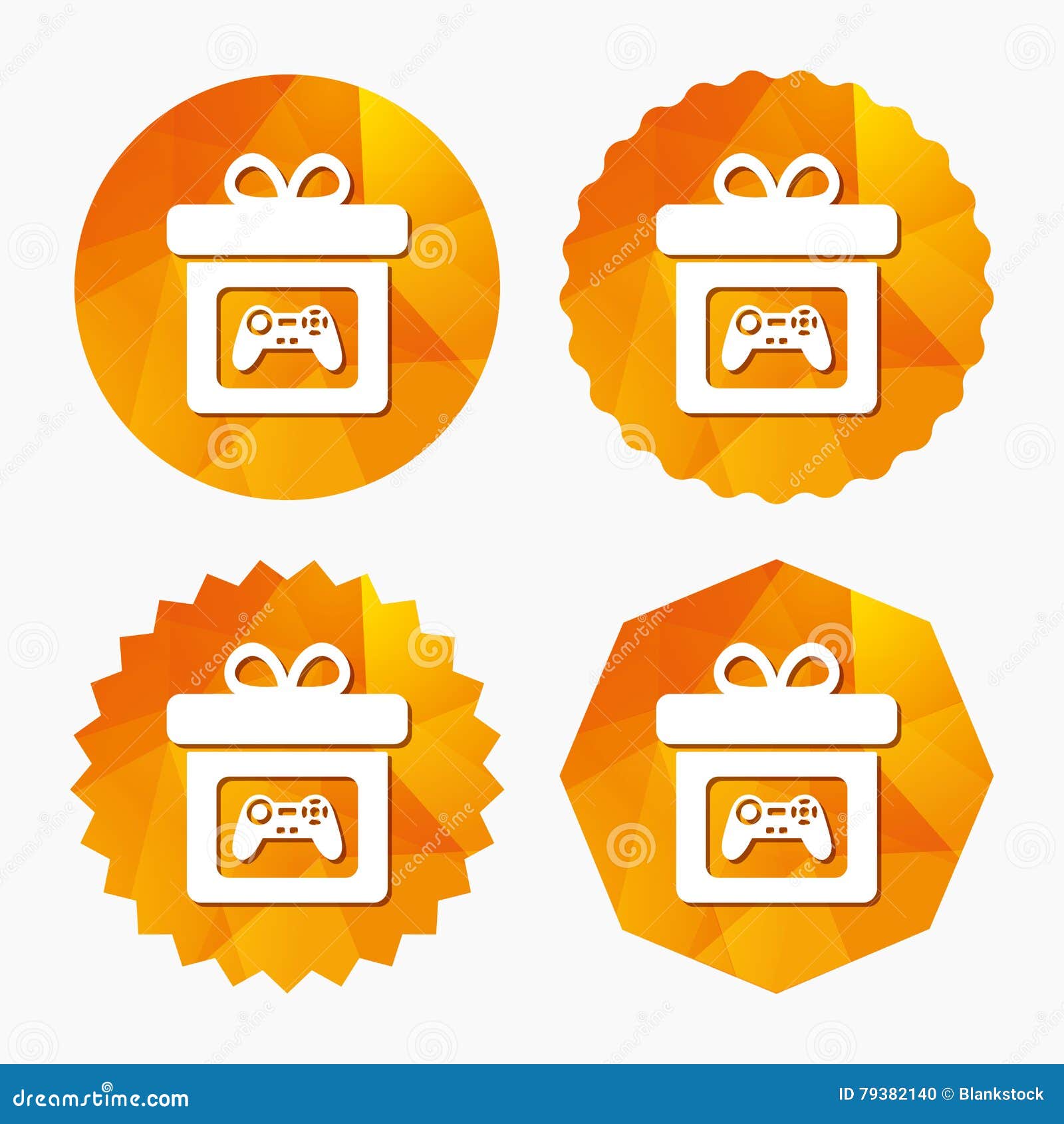 Gift Box Sign Icon. Present Symbol. Stock Vector - Illustration of ...