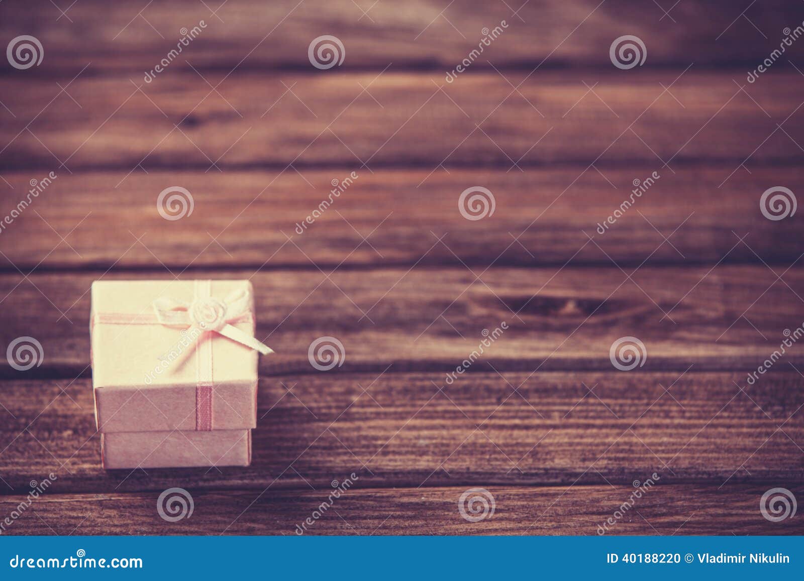Gift box on table stock photo. Image of blank, event - 40188220