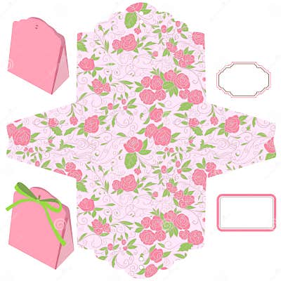 Gift box template stock vector. Illustration of label - 24931890