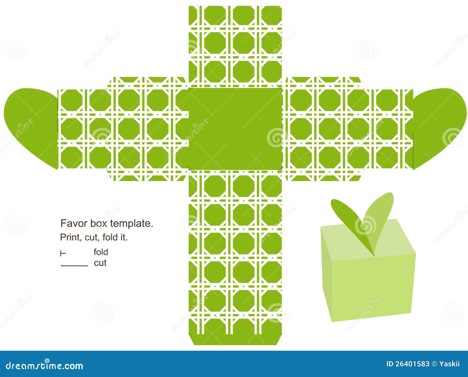 Gift box template stock vector. Illustration of square - 26401583