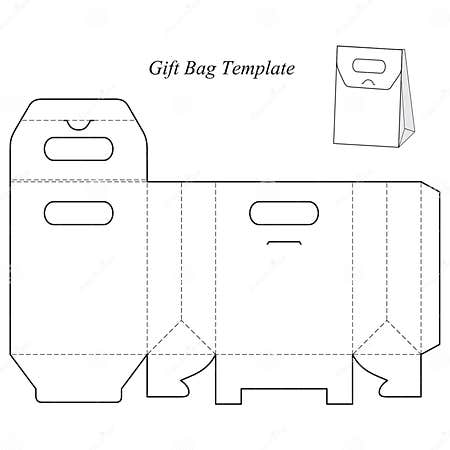 Gift box template with lid stock vector. Illustration of packet - 76831730