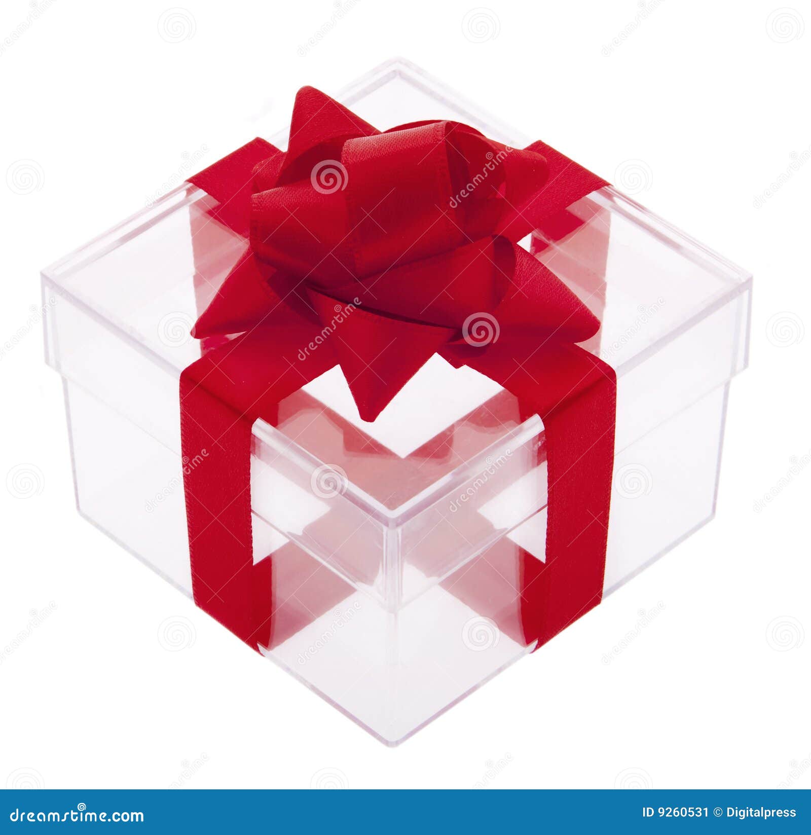 Gift box transparent stock image. Image of present, design - 9260531