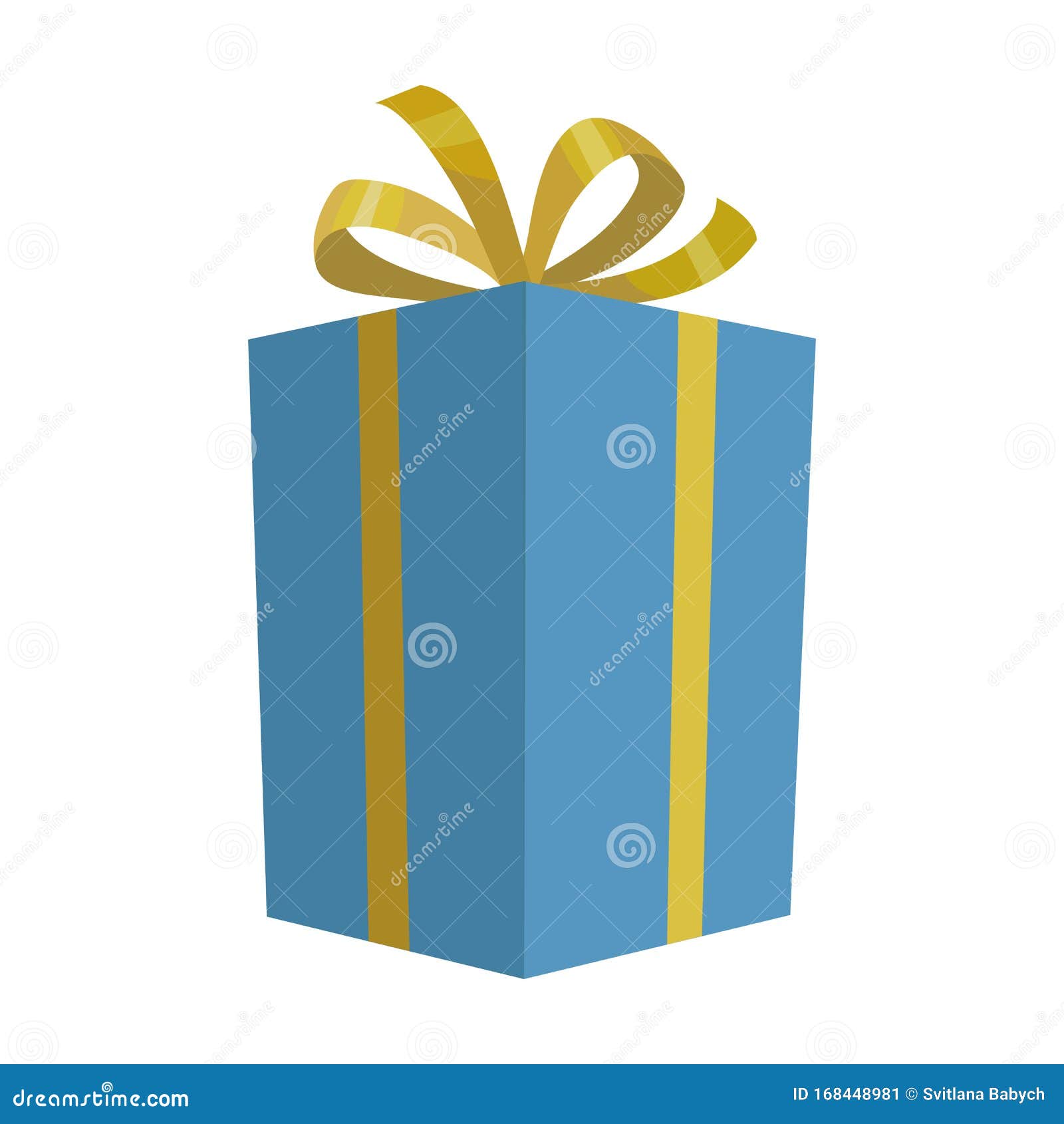 Gift Box Vector Icon.Cartoon Vector Icon Isolated on White Background ...