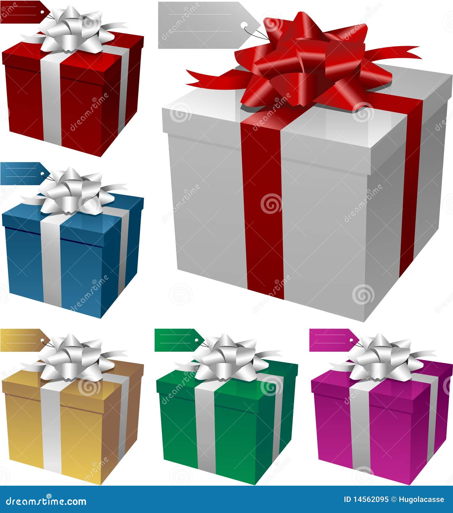 Gift boxes stock vector. Illustration of pattern, motifs - 14562095