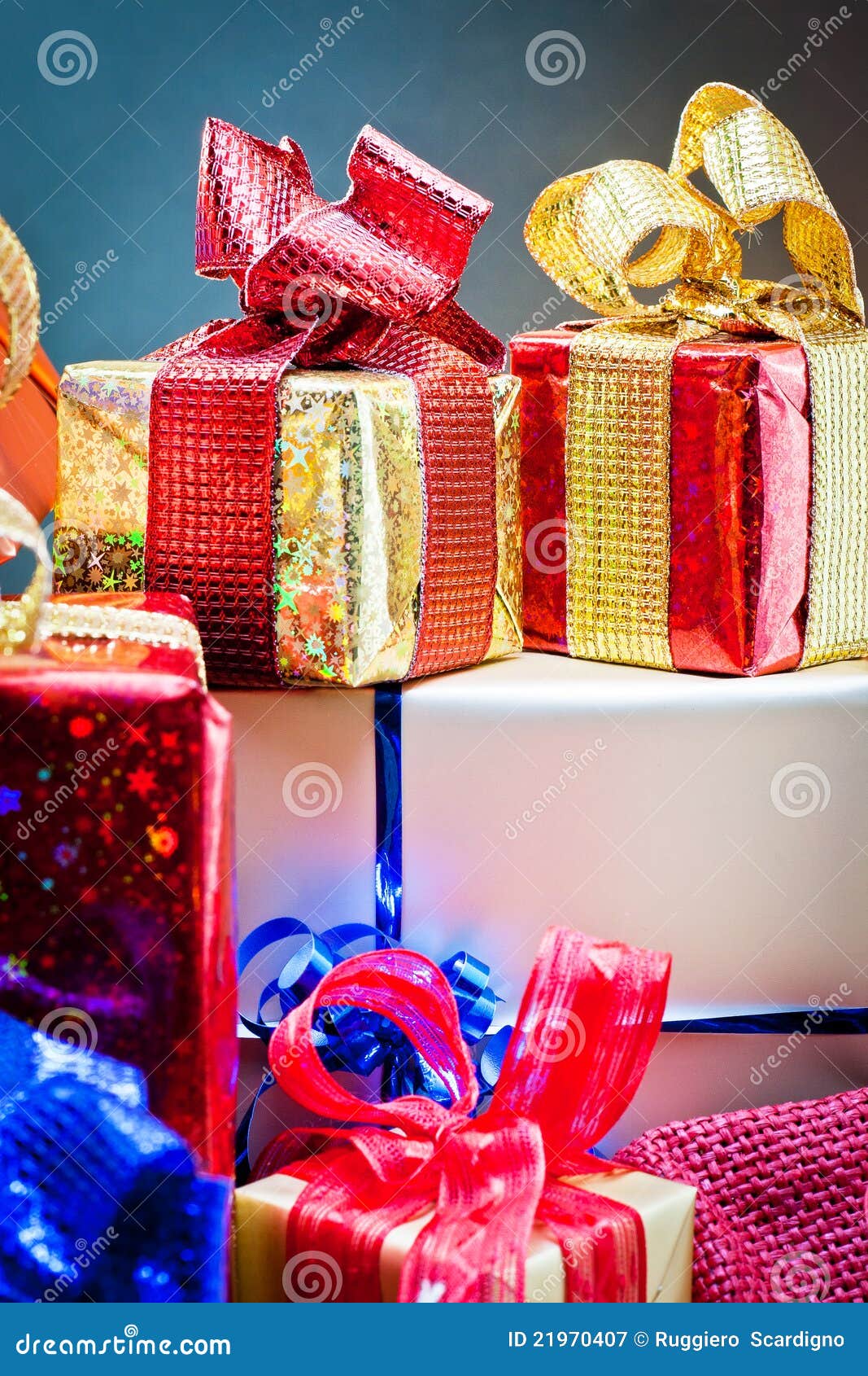 Gift boxes stock image. Image of birthday, beatiful, decorative - 21970407