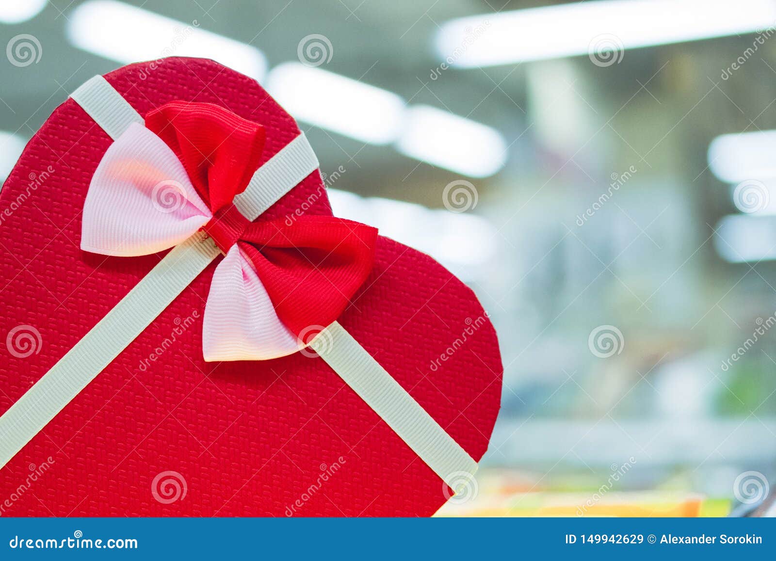 Gift Boxes Decorated with a Bow Stock Image - Image of birthday, love ...