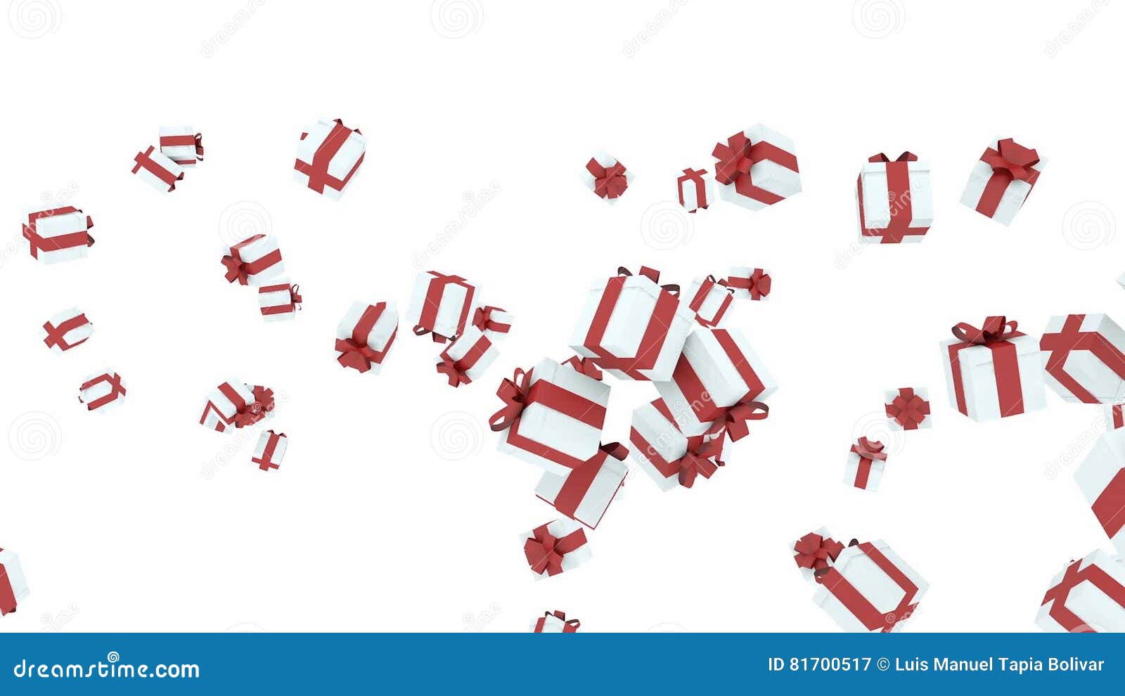 Gift boxes falling stock video. Video of isolated, falling - 81700517