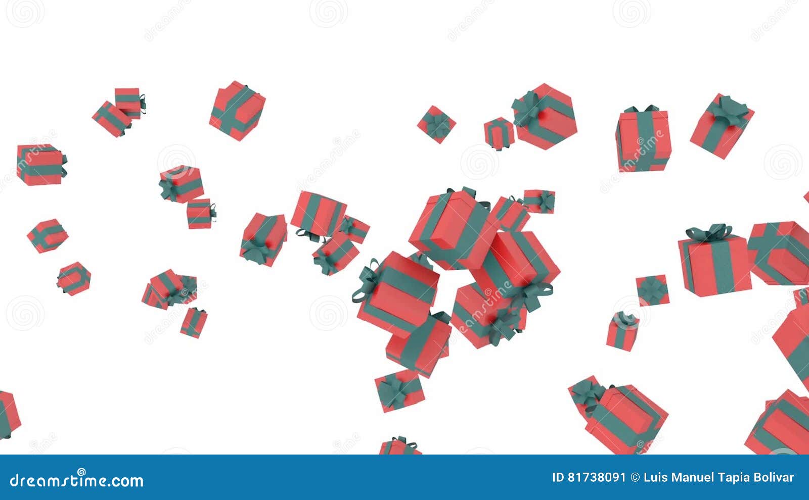 Gift boxes falling stock video. Video of background, christmas - 81738091