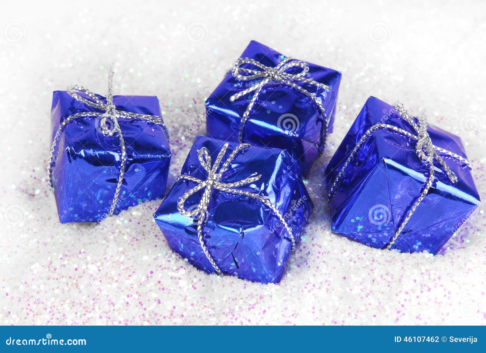 Gift boxes on glitter stock photo. Image of ornament - 46107462