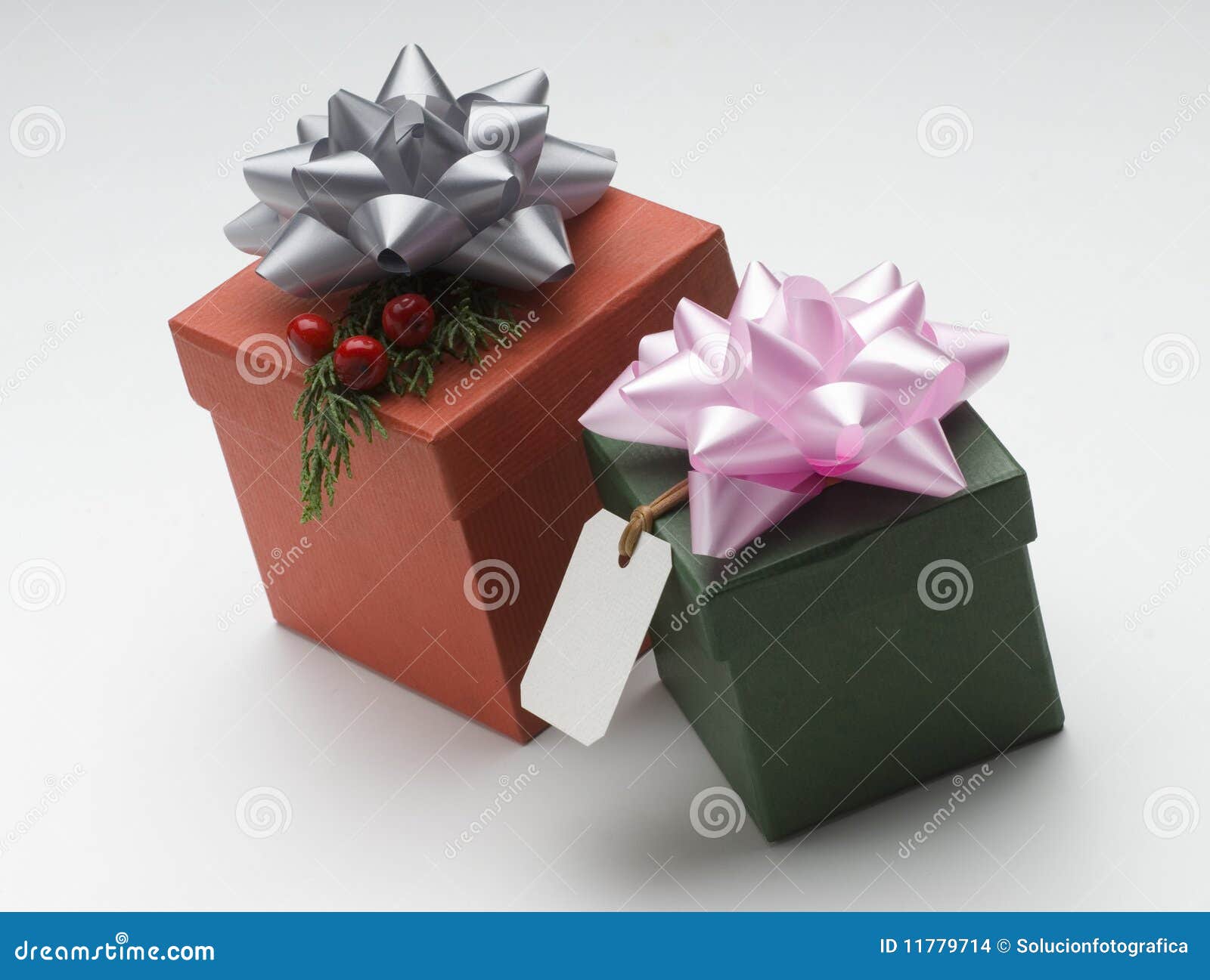 Gift boxes labeled stock photo. Image of christmas, season - 11779714