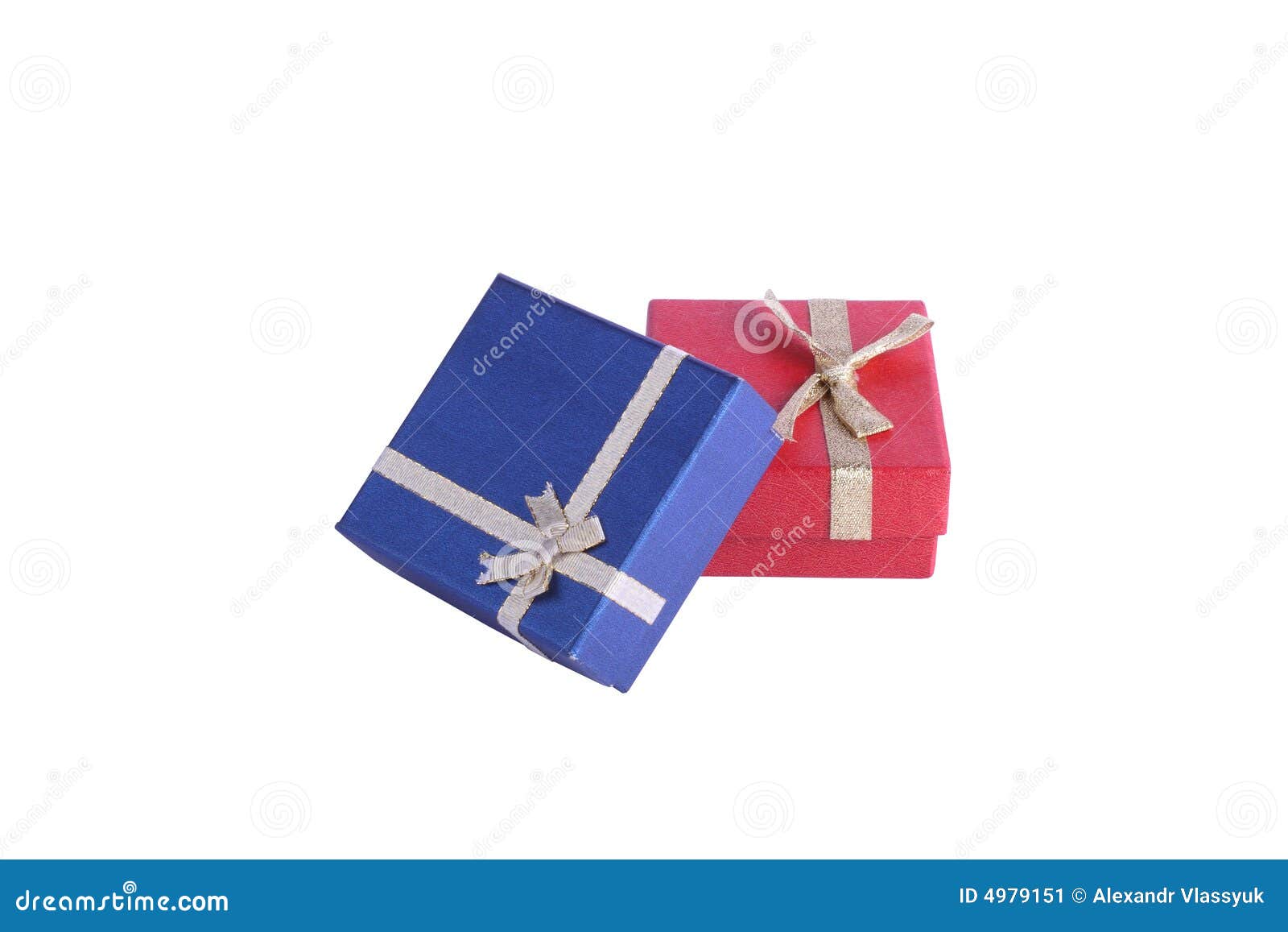 Gift Boxes with Ribbons stock image. Image of gifts, lids - 4979151