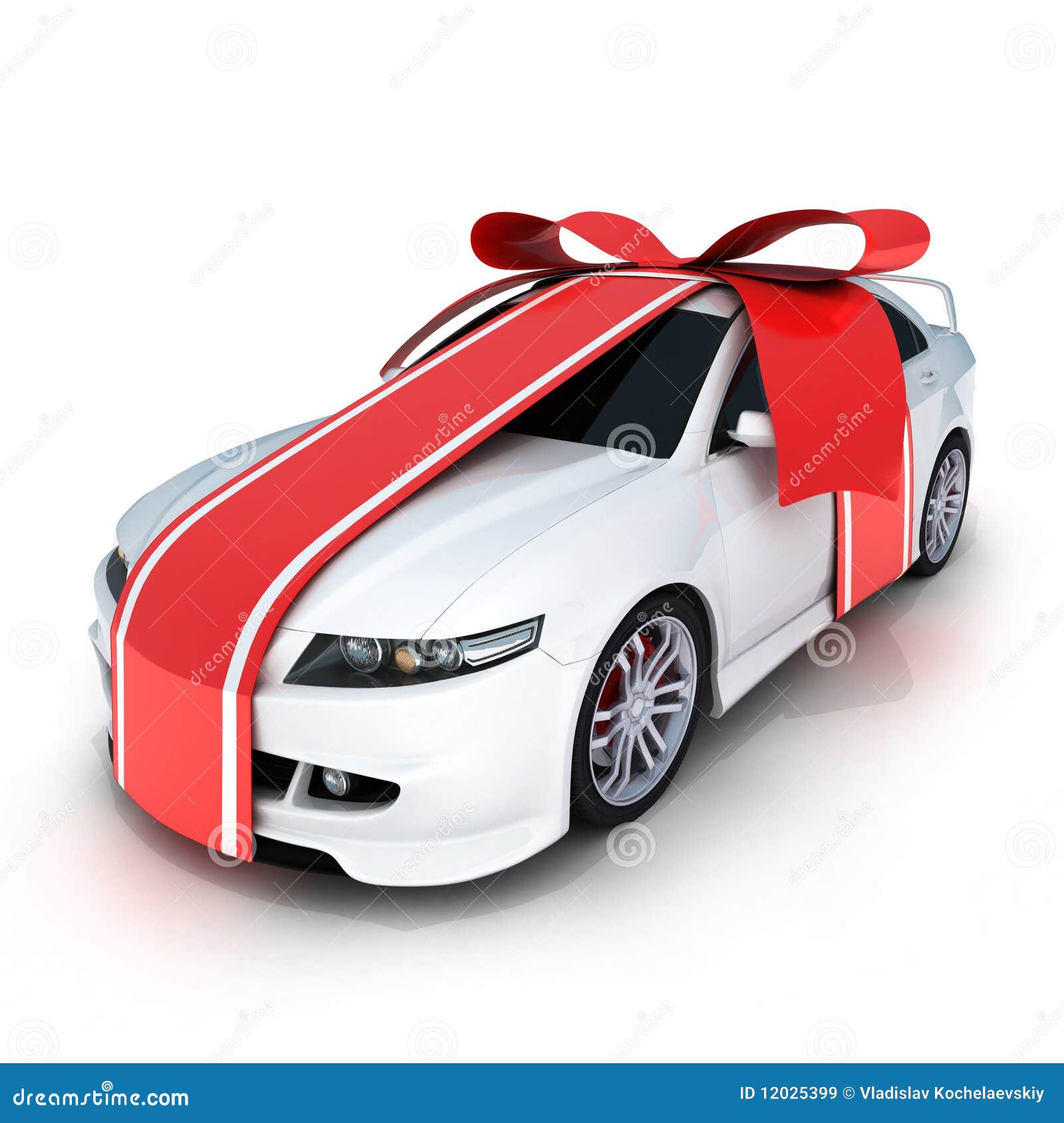 Gift car stock illustration. Illustration of shopping - 12025399