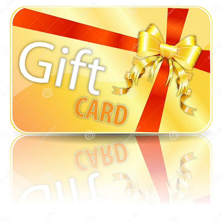 Gift card stock illustration. Illustration of graphic - 12022699