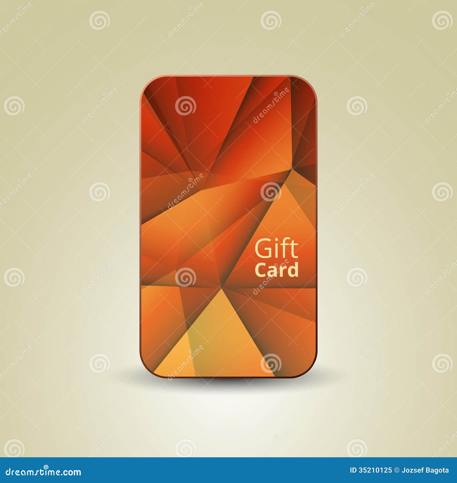 Gift Card - Abstract Background Stock Vector - Illustration of creative ...